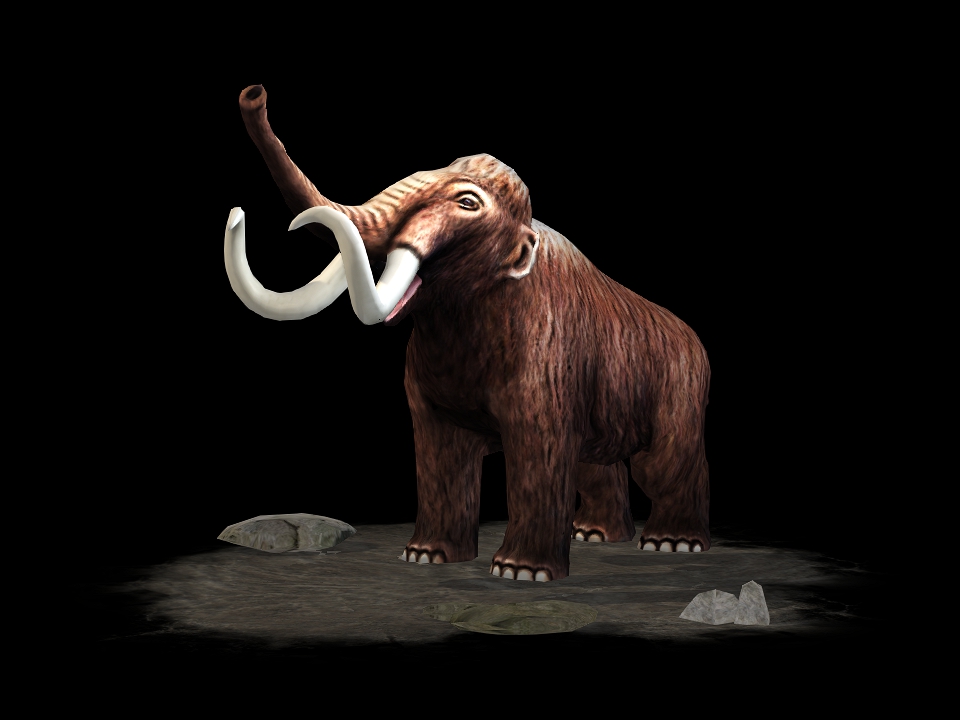 Cartoon Animal Mammoth