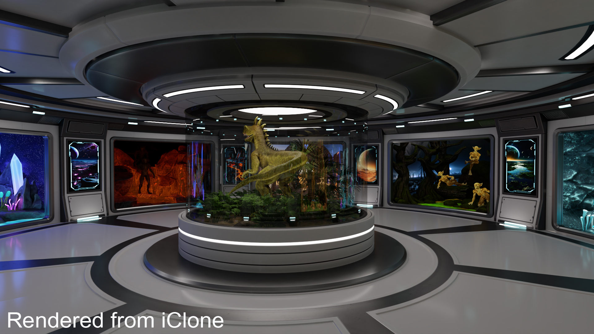 SciFi Alien Museum