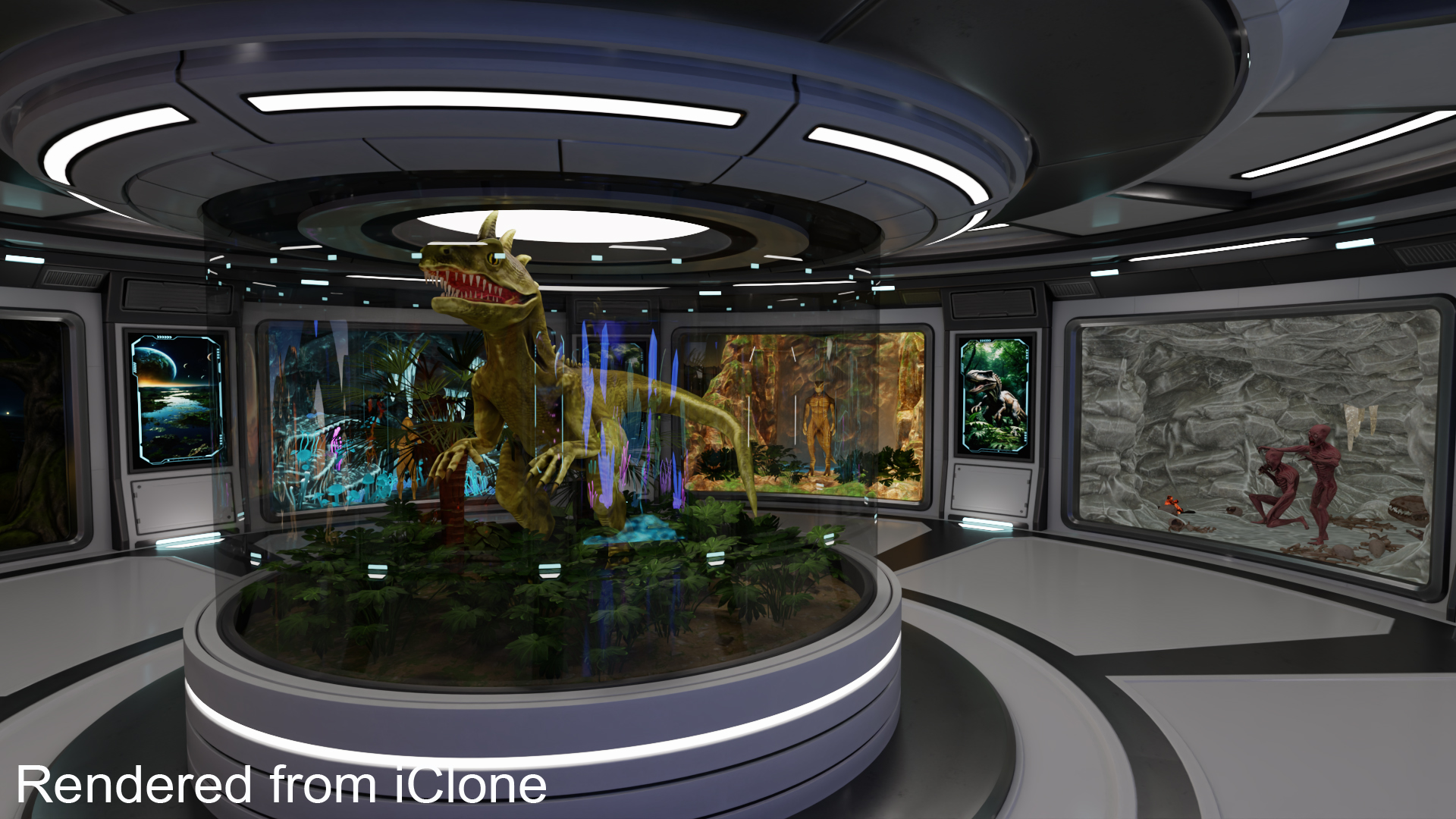 SciFi Alien Museum