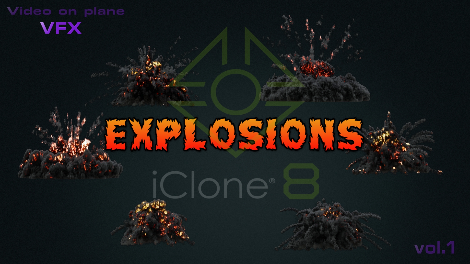 Explosions VFX vol.1