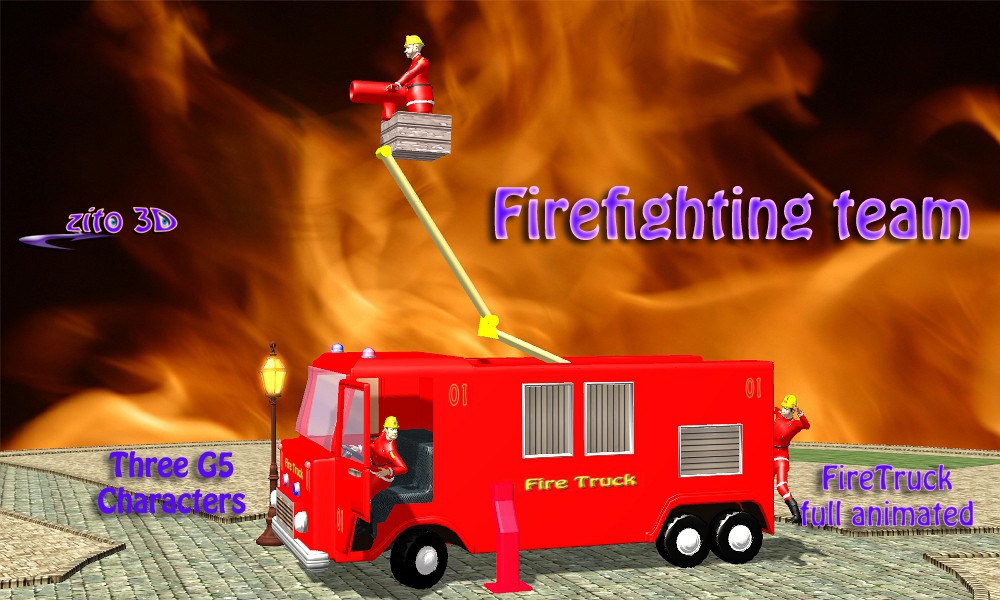Firefighting team