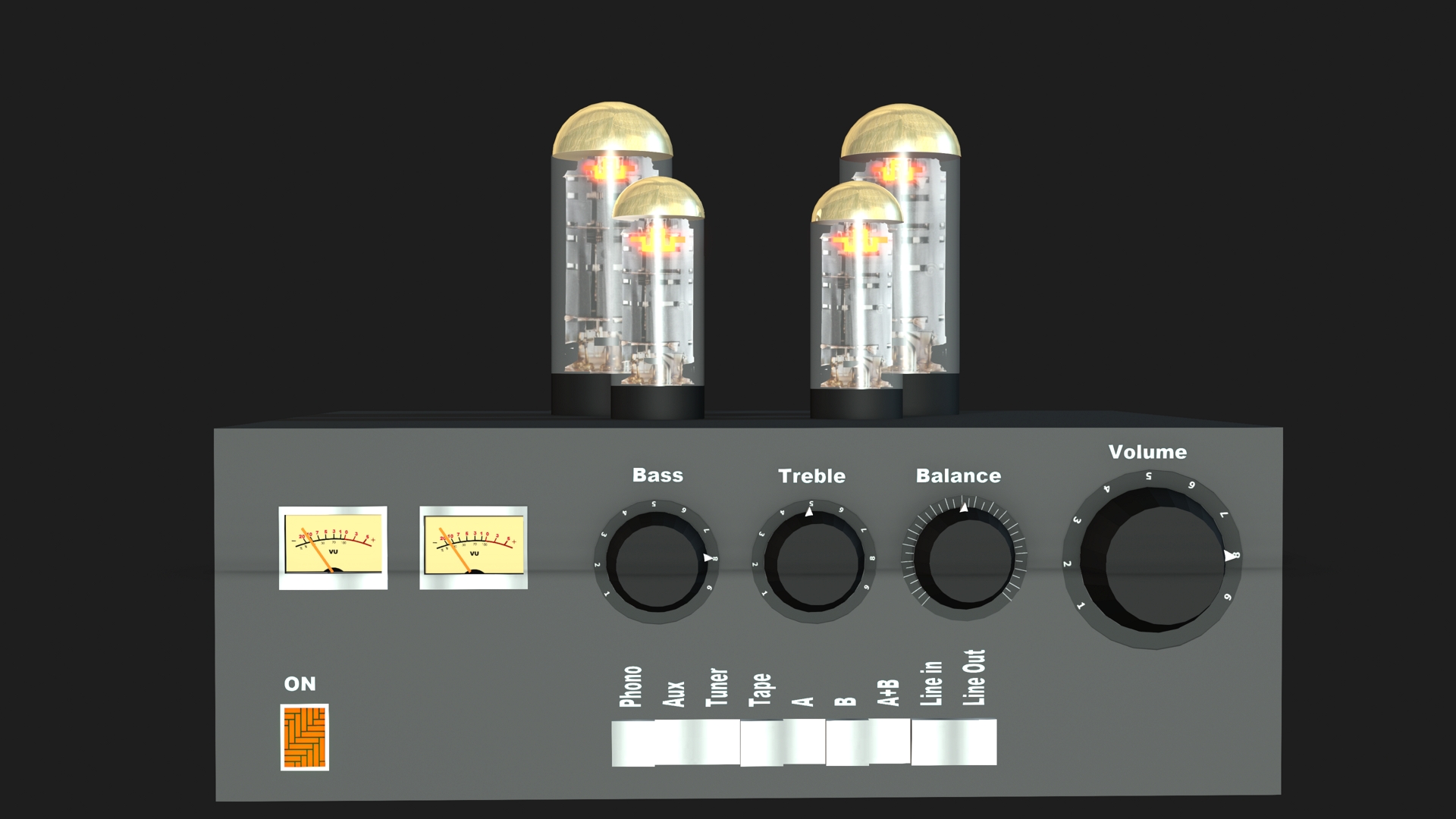 Valve Amp and Turntable