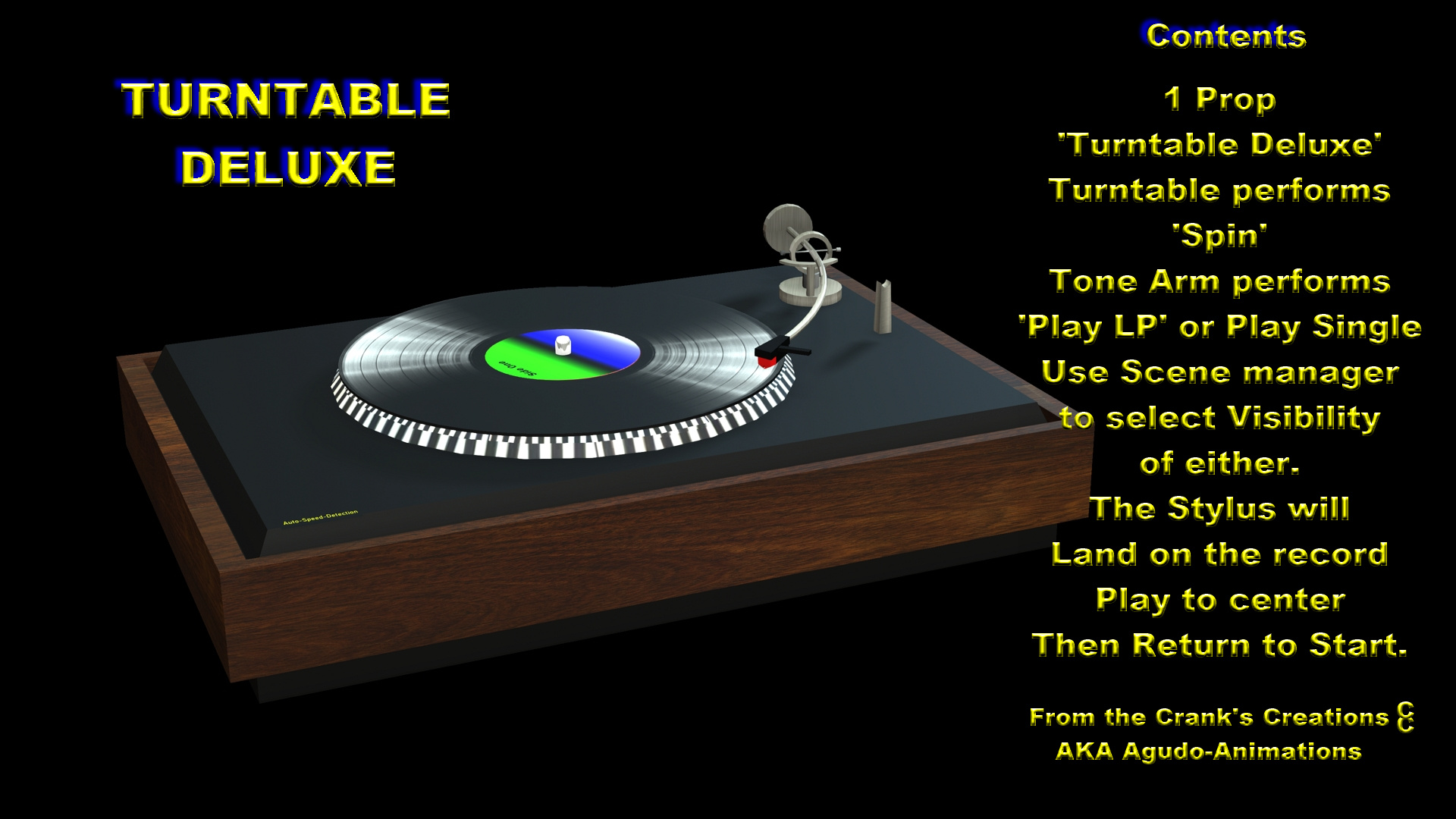 Valve Amp and Turntable