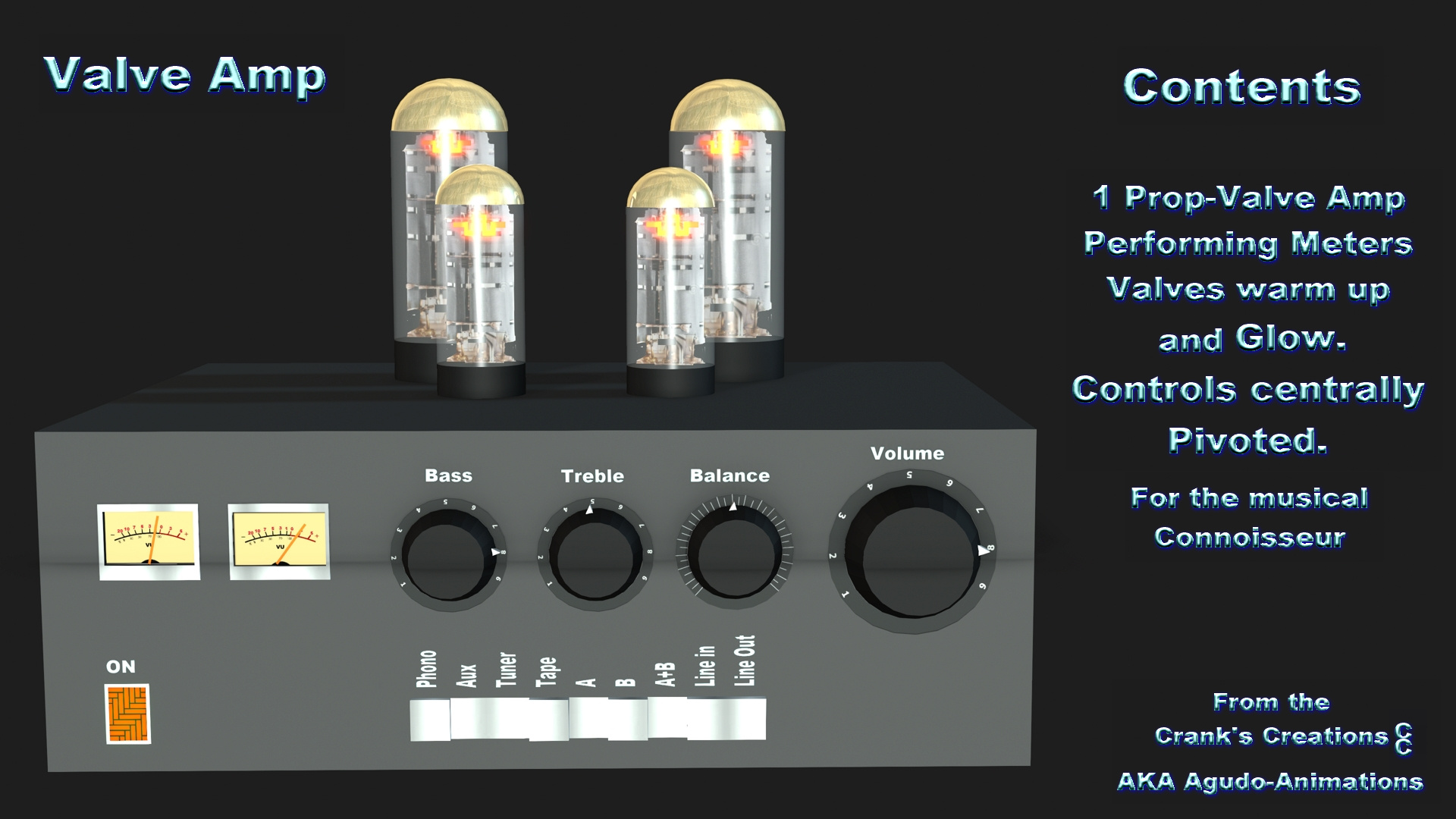Valve Amp and Turntable