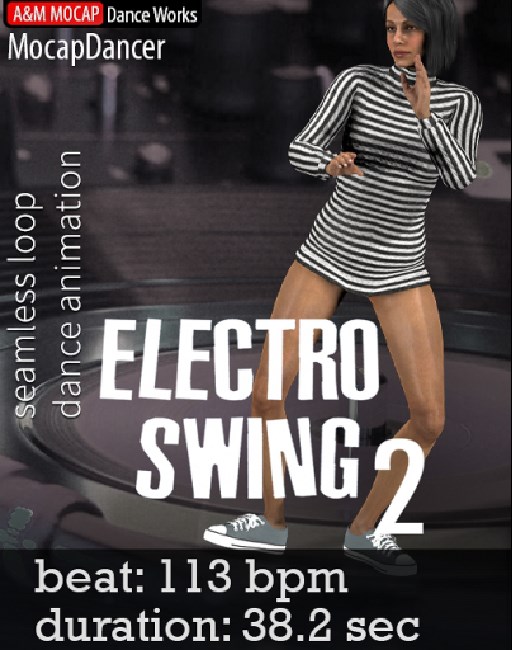 A&M - Electro Swing 2 (113bpm) - dance animation