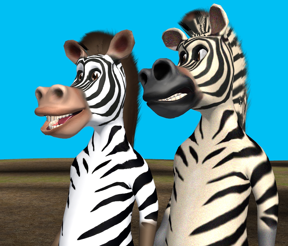 Toon Zebra