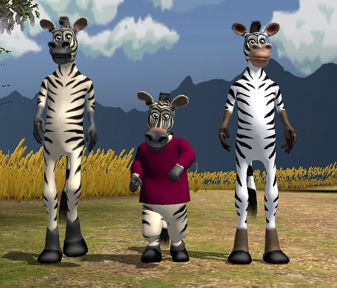 Toon Zebra