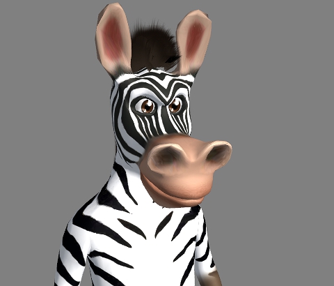 Toon Zebra