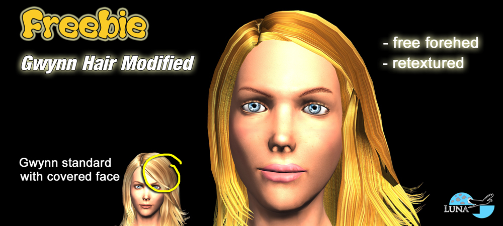 Gwynn Hair Modified