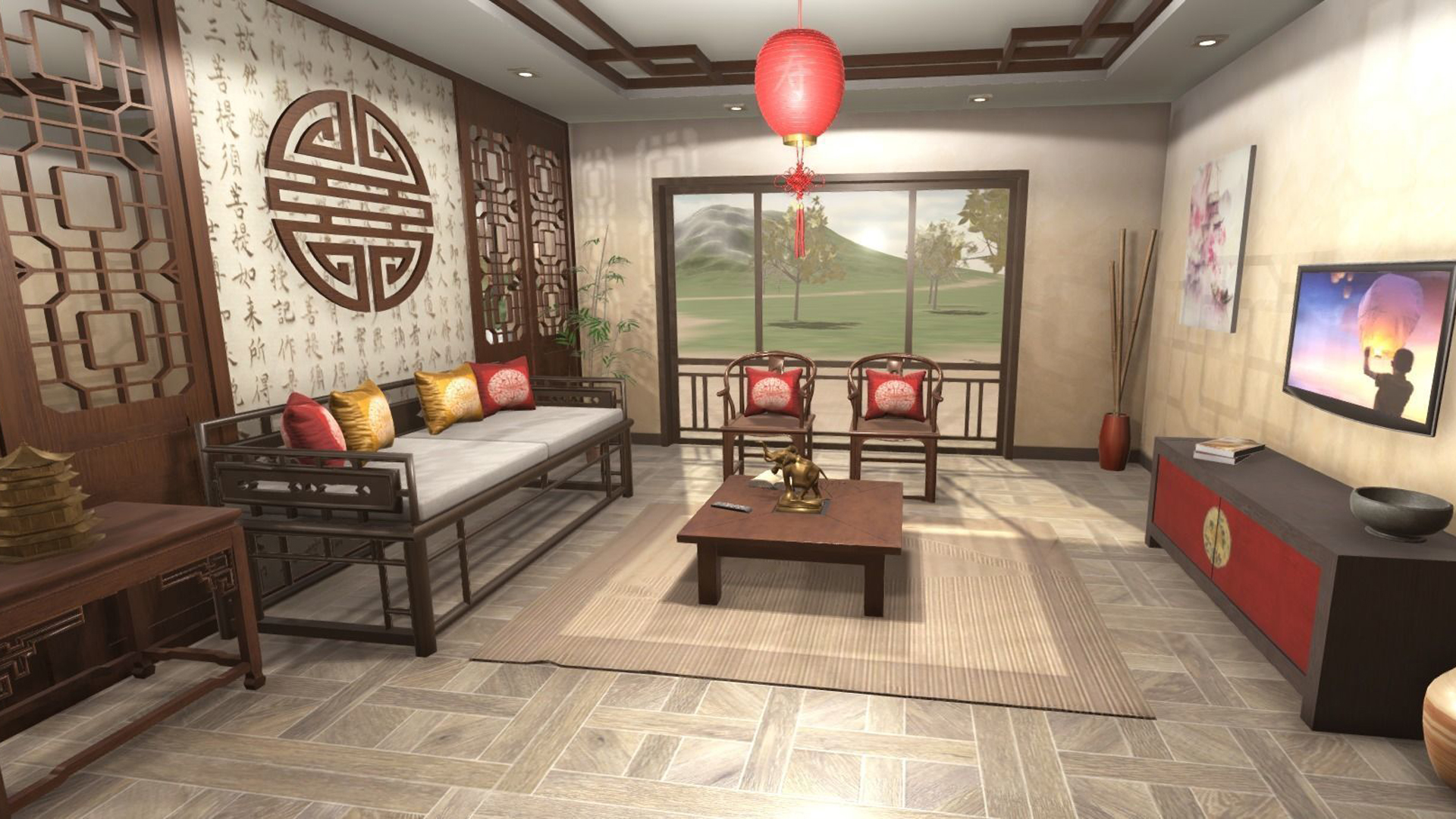 Chinese Living Room