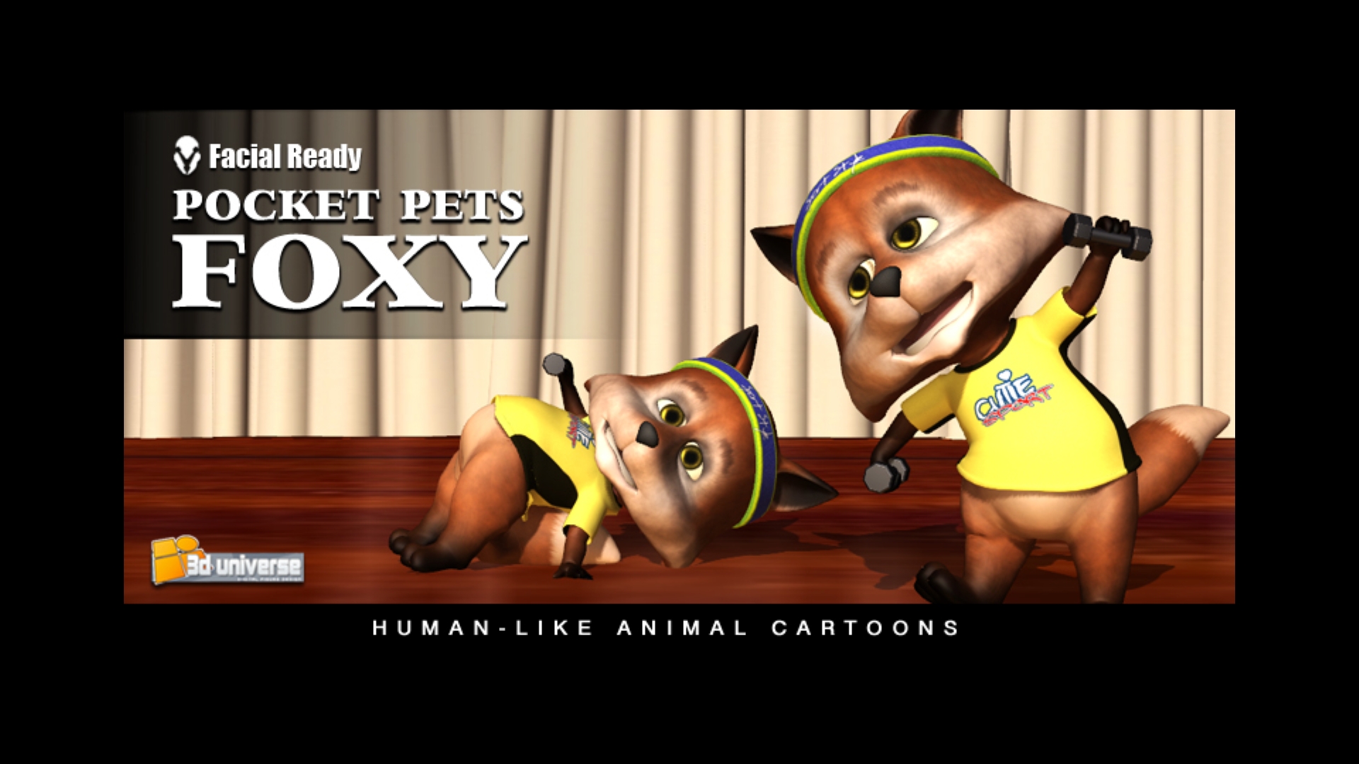 Pocket Pets Foxy (Facial Ready)