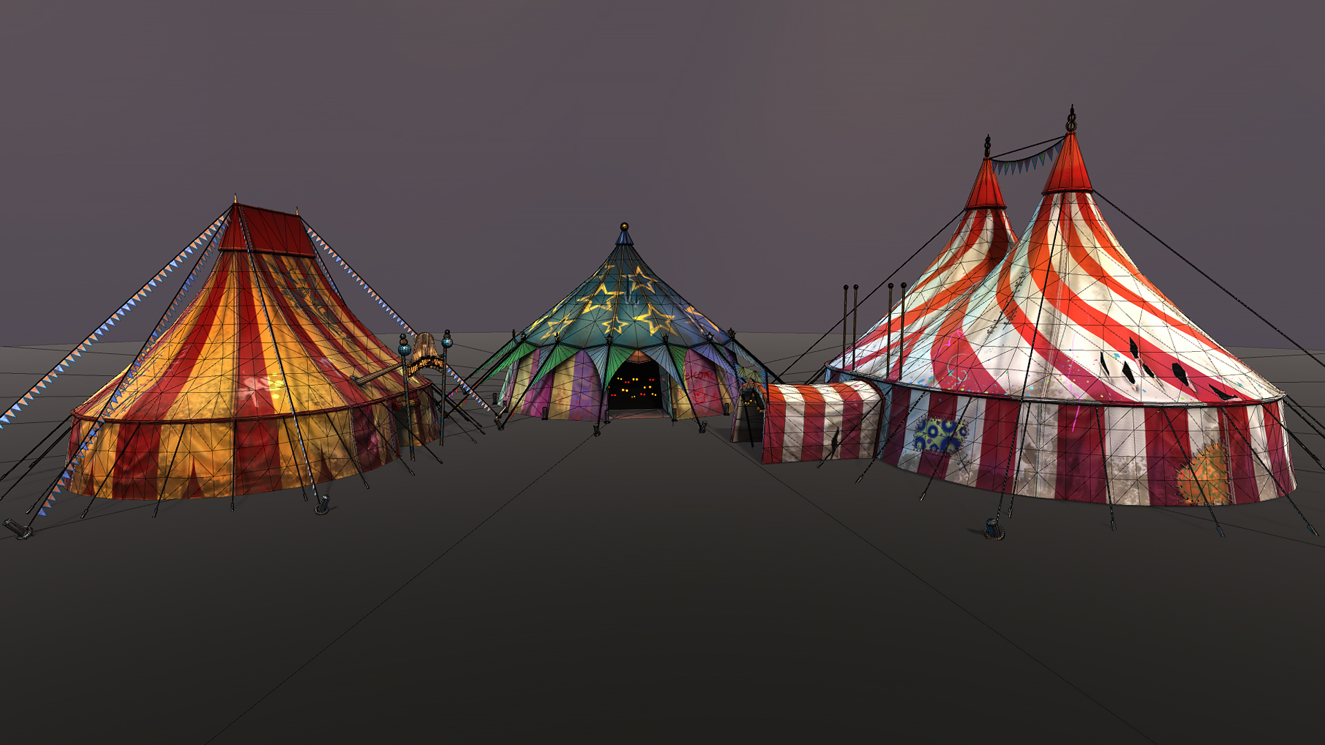 Horror Circus Tents