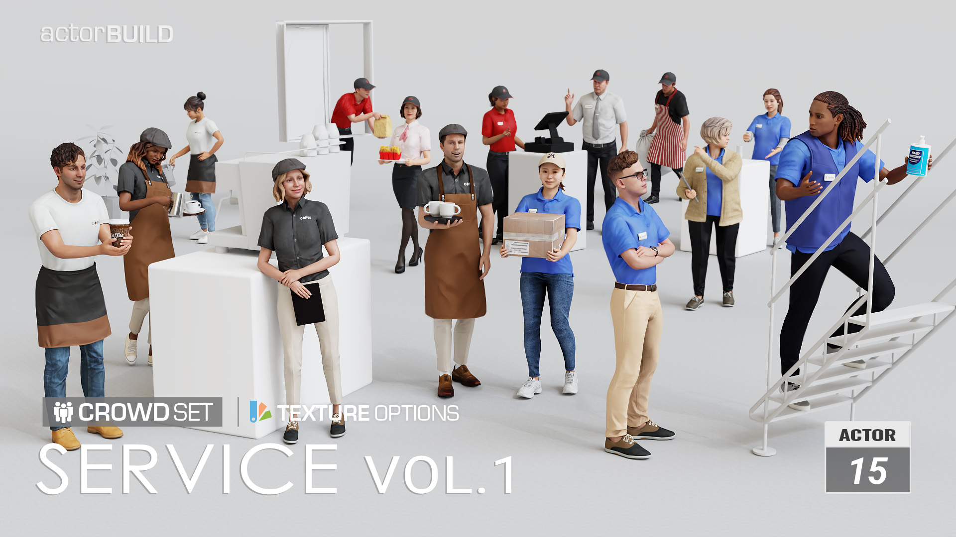 Service - Crowd Set - Vol.1