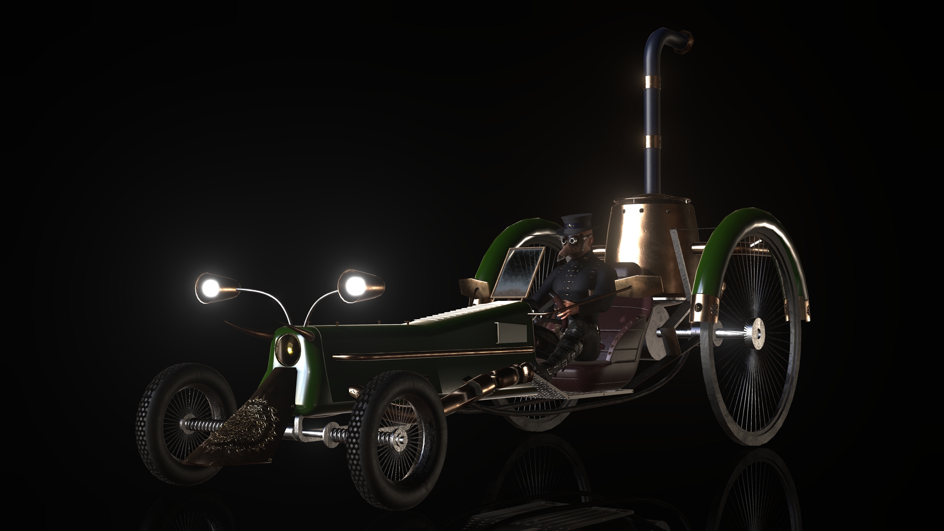 Steampunk Car