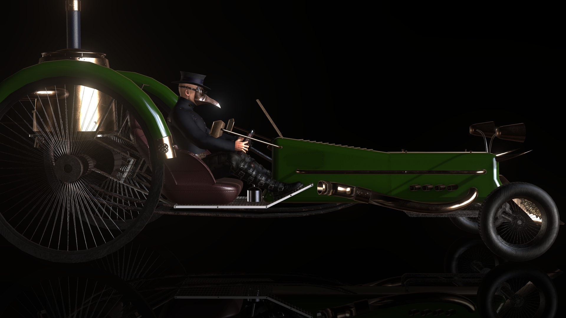 Steampunk Car