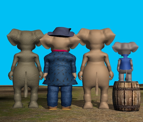 Toon Elephants