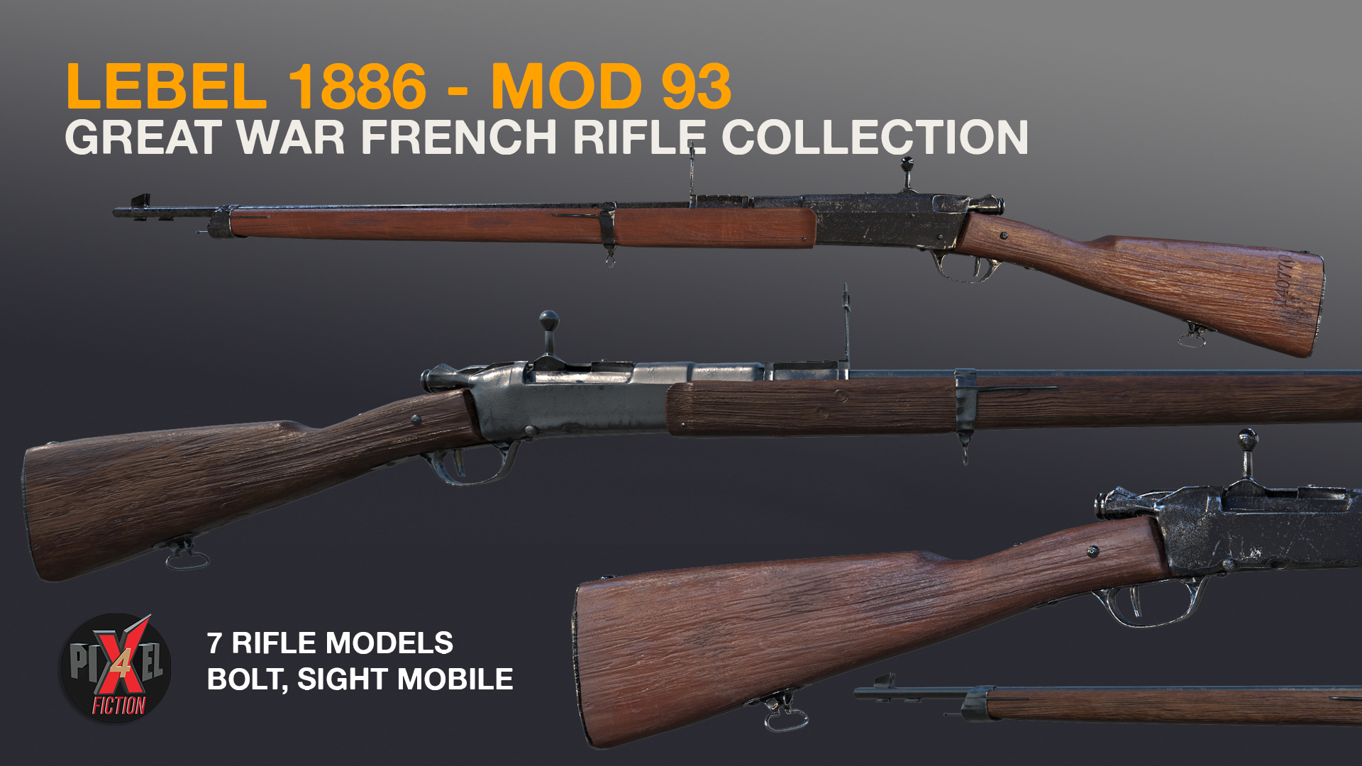 Lebel 1886 French Rifle Collection