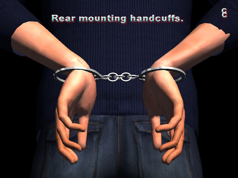 Handcuffs Plus 2 Accessories and 6 Motions