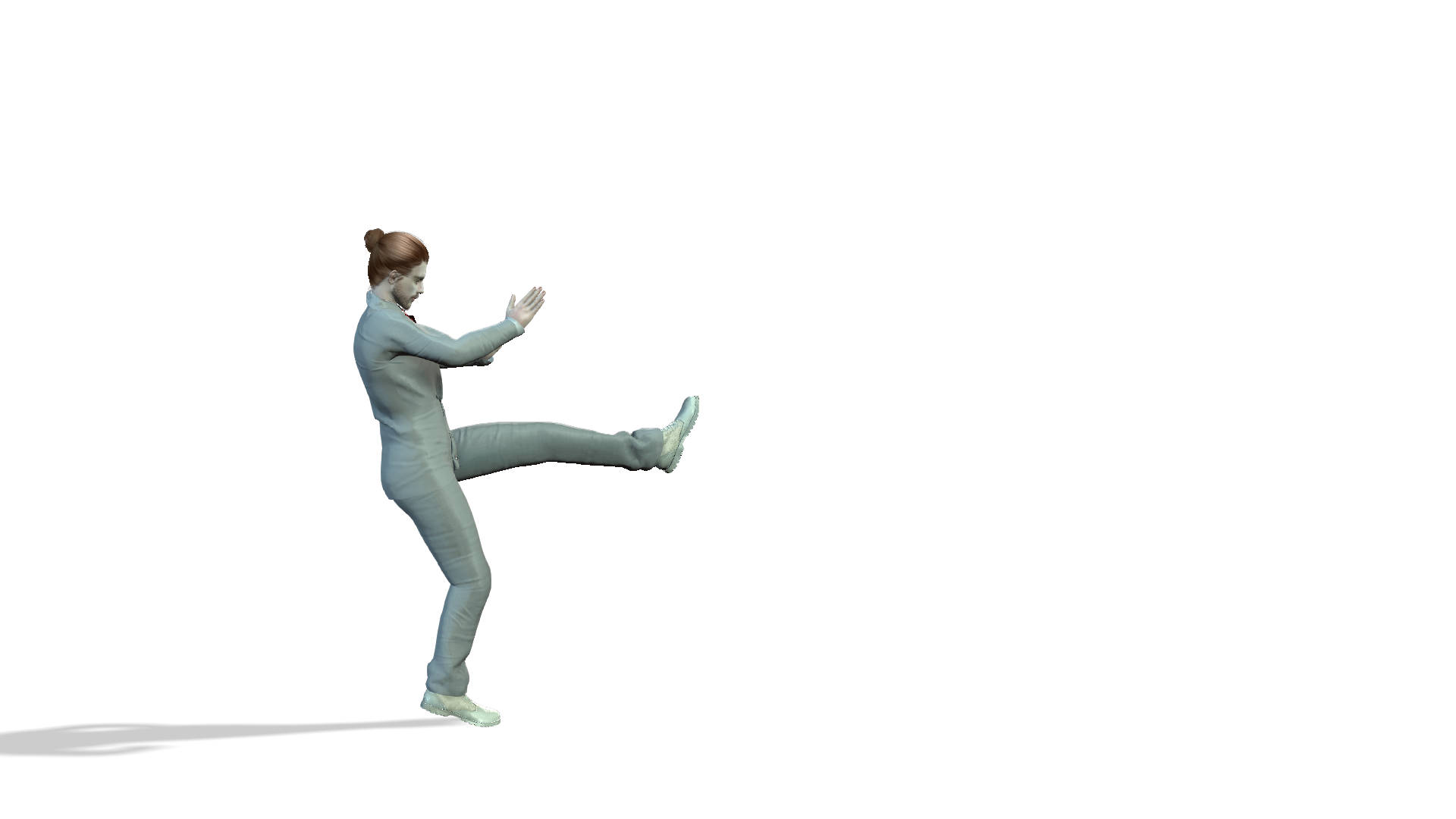 Flip to Ninja Pose