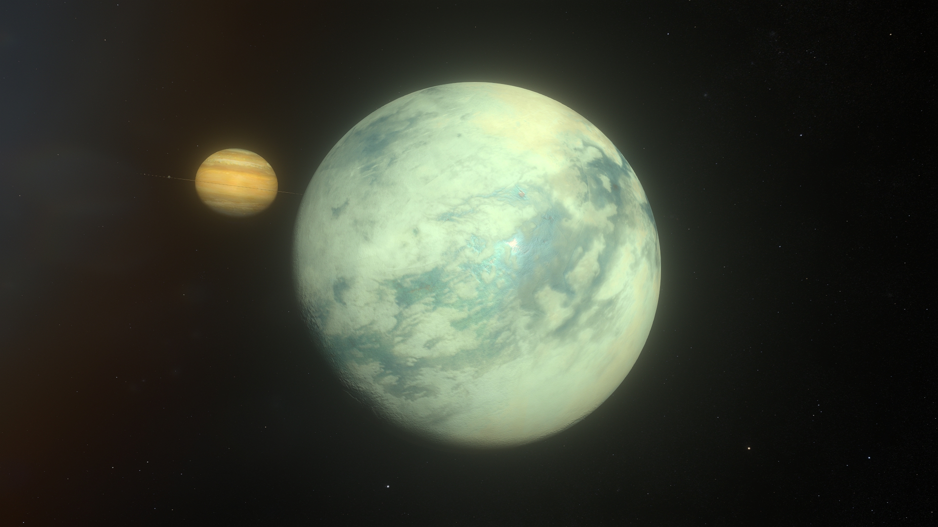 RM3D Space Kit - Saturn with Moons