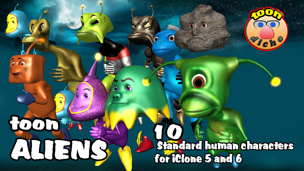 Toon Aliens