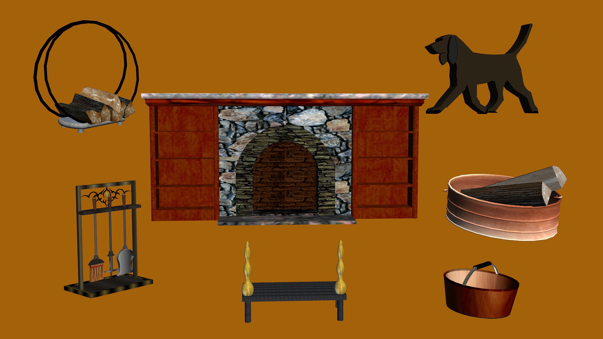 Fireplace 02MH