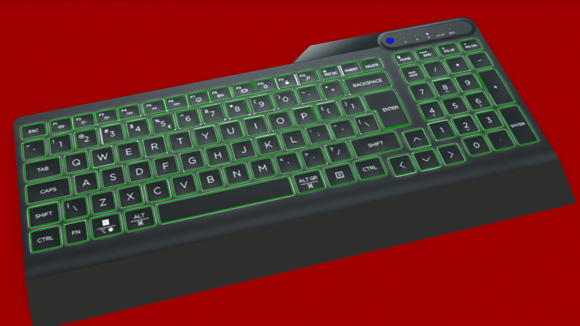 Keyboard Illuminated
