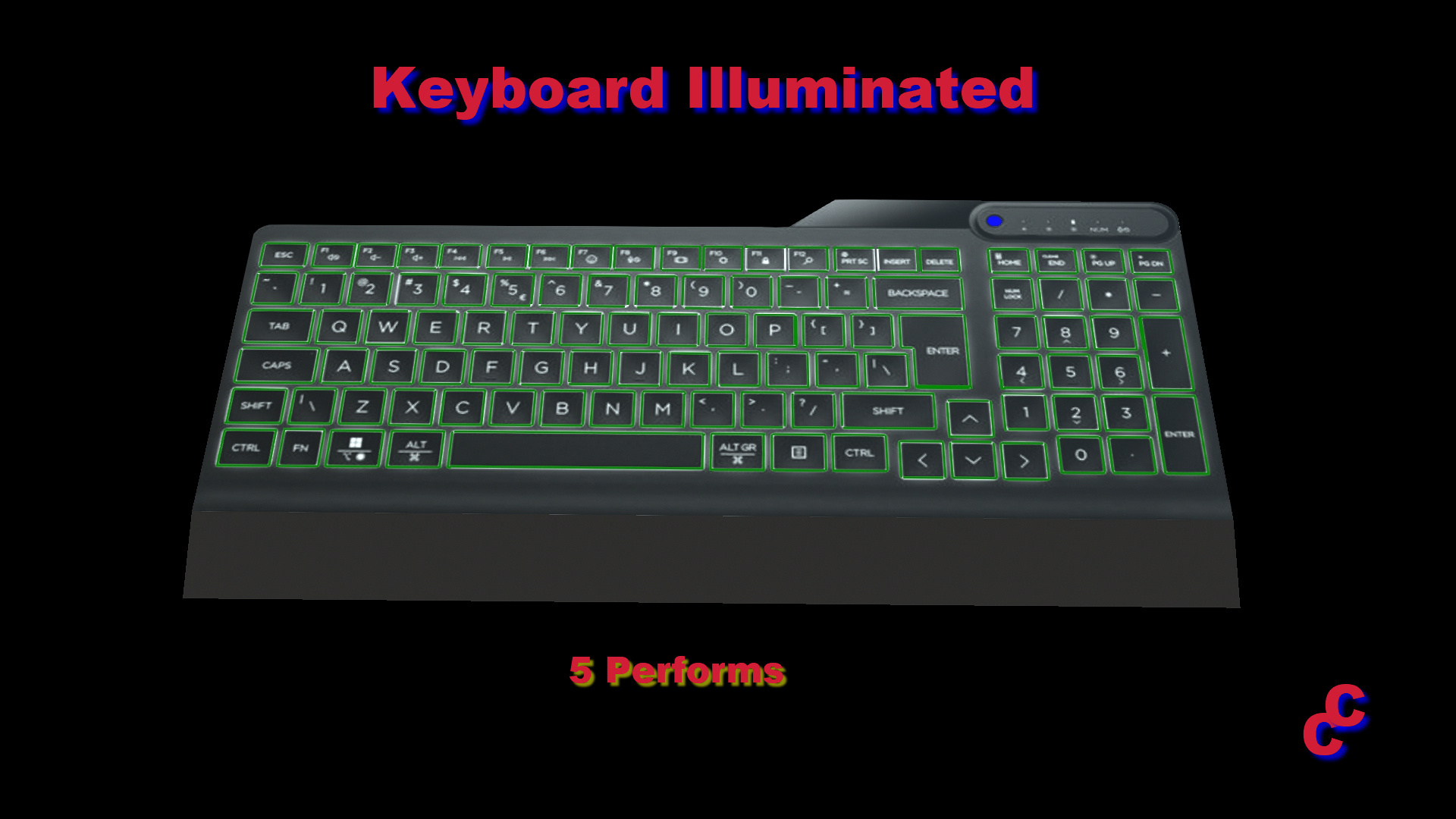Keyboard Illuminated