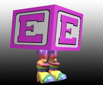 Toy Block Characters