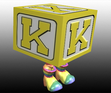 Toy Block Characters