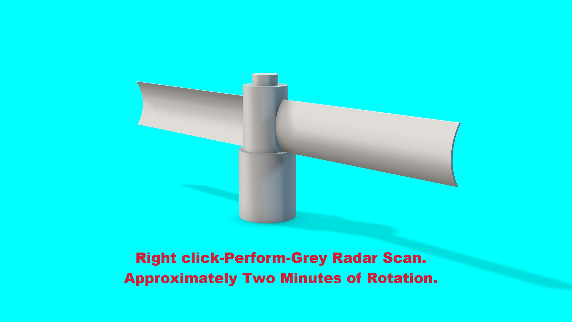 Grey Radar Scanner
