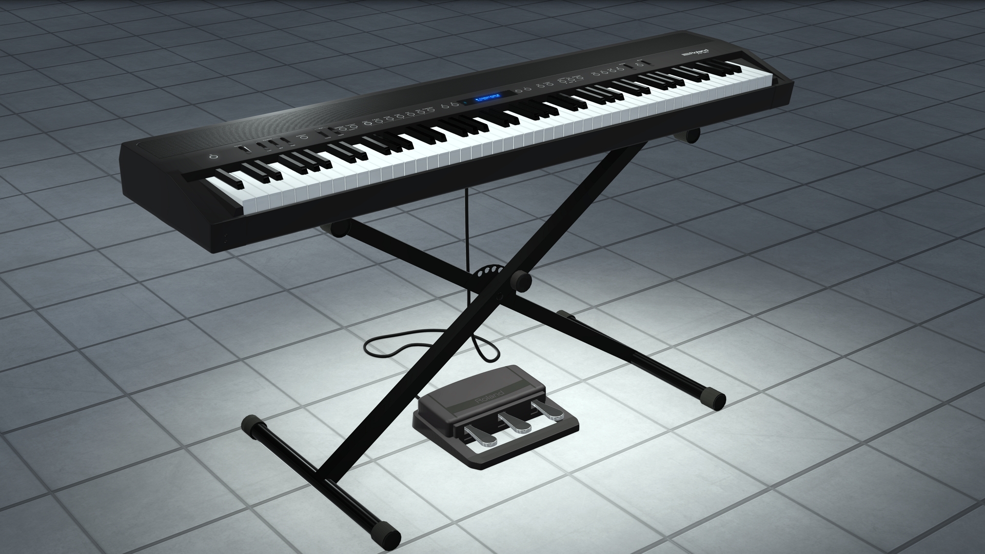 Photorealistic Digital Piano