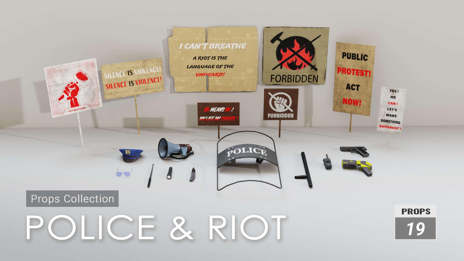 Props Collection - Police & Riot