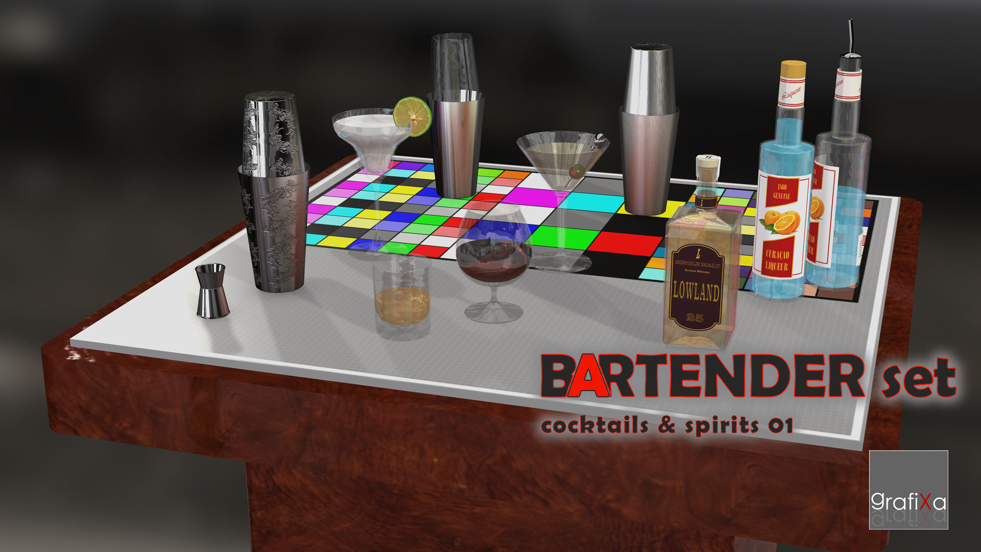 Bartender set 01