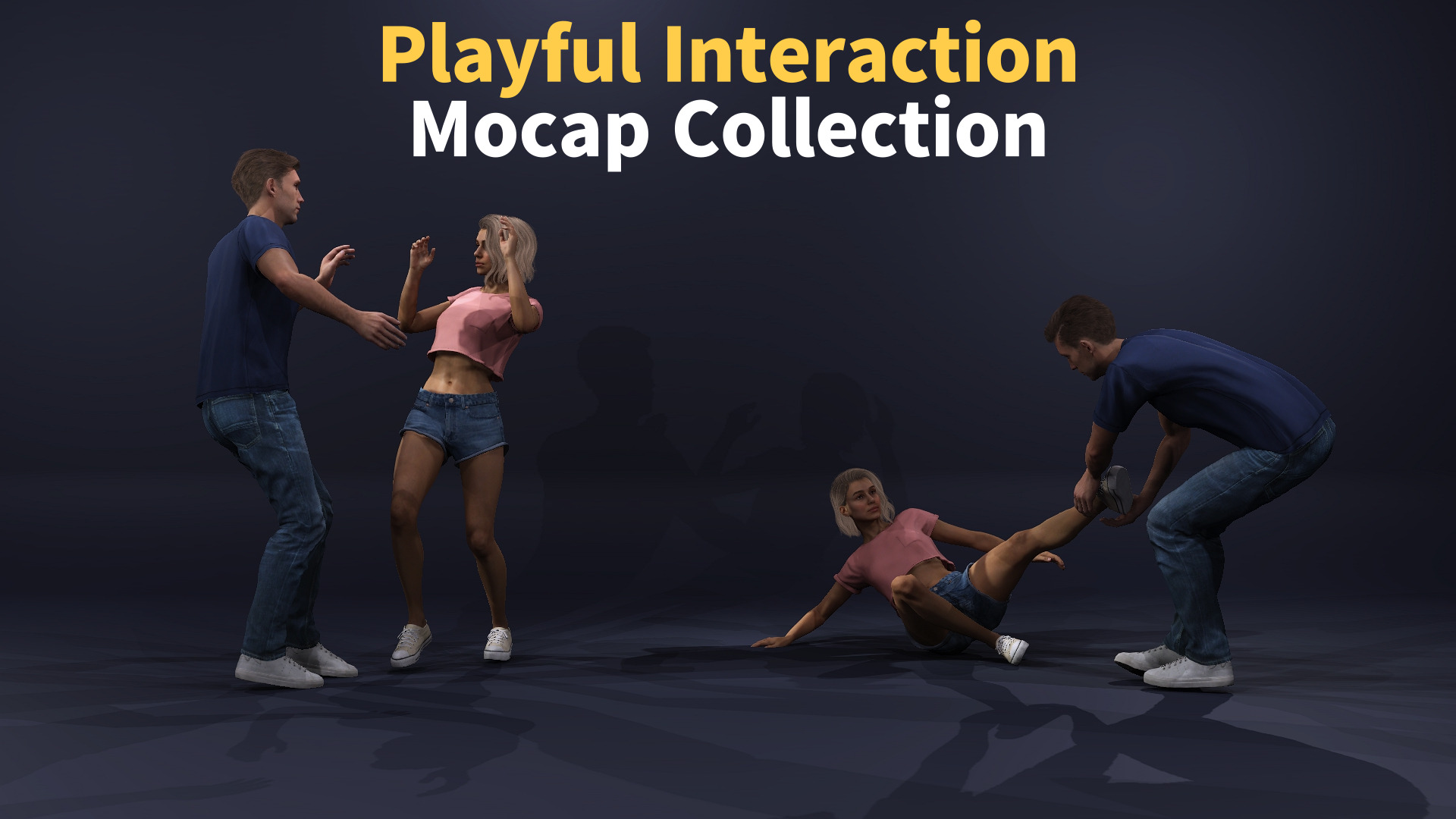 Playful Interaction Mocap Collection