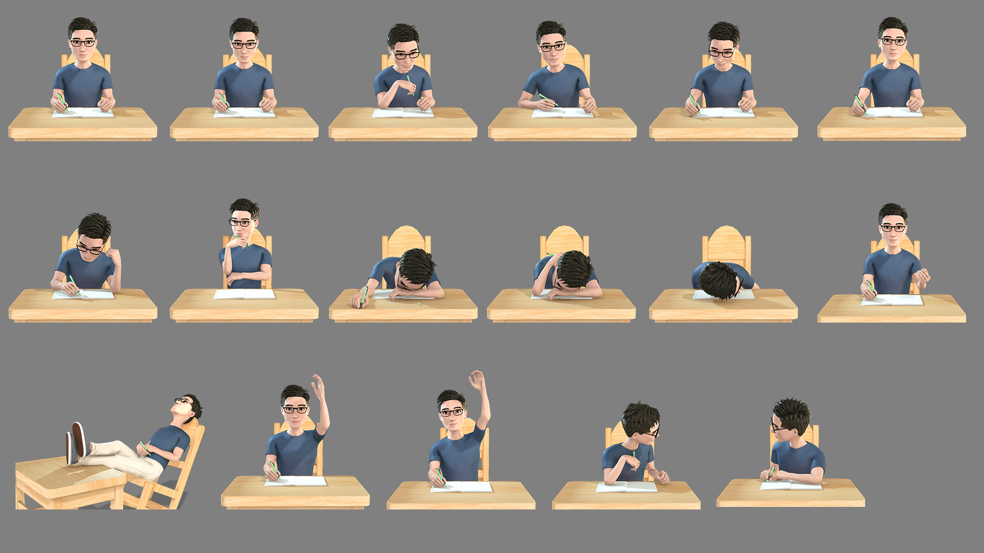 Class motion pack