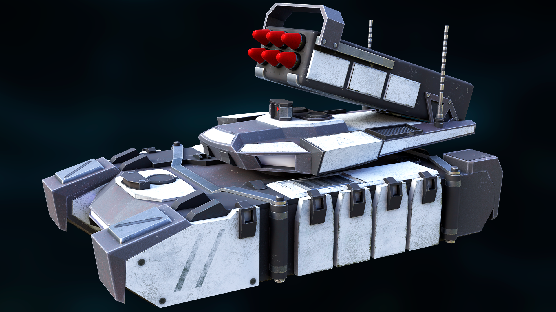 Sci-Fi Rockets Tank