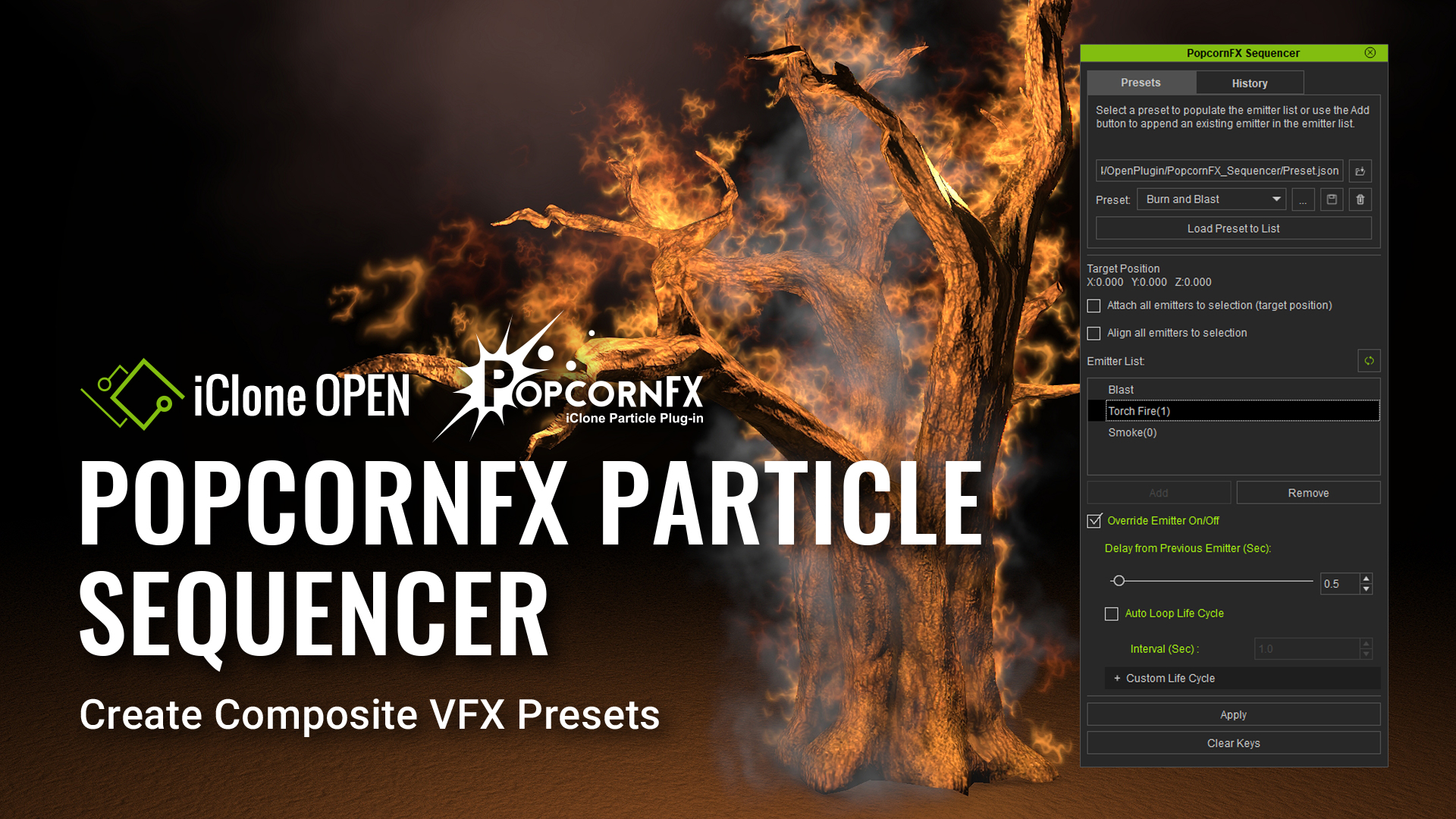 PopcornFX Particle Sequencer