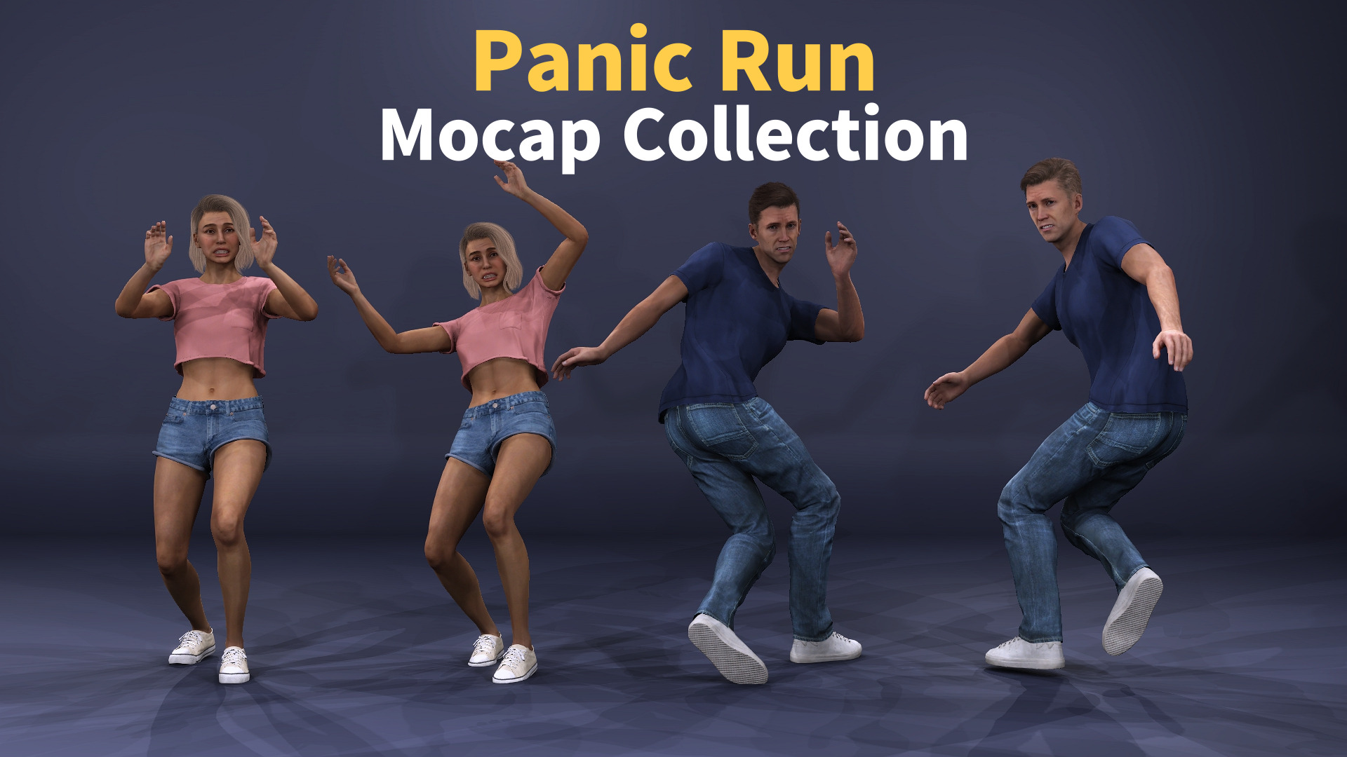 Panic Run Mocap Collection