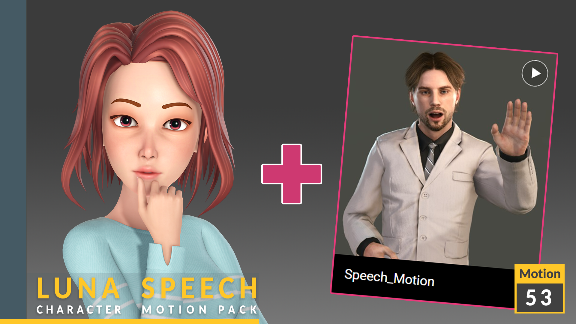 Luna & Speech motion pack
