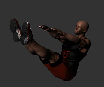 Male Physical Fitness Animation Pack