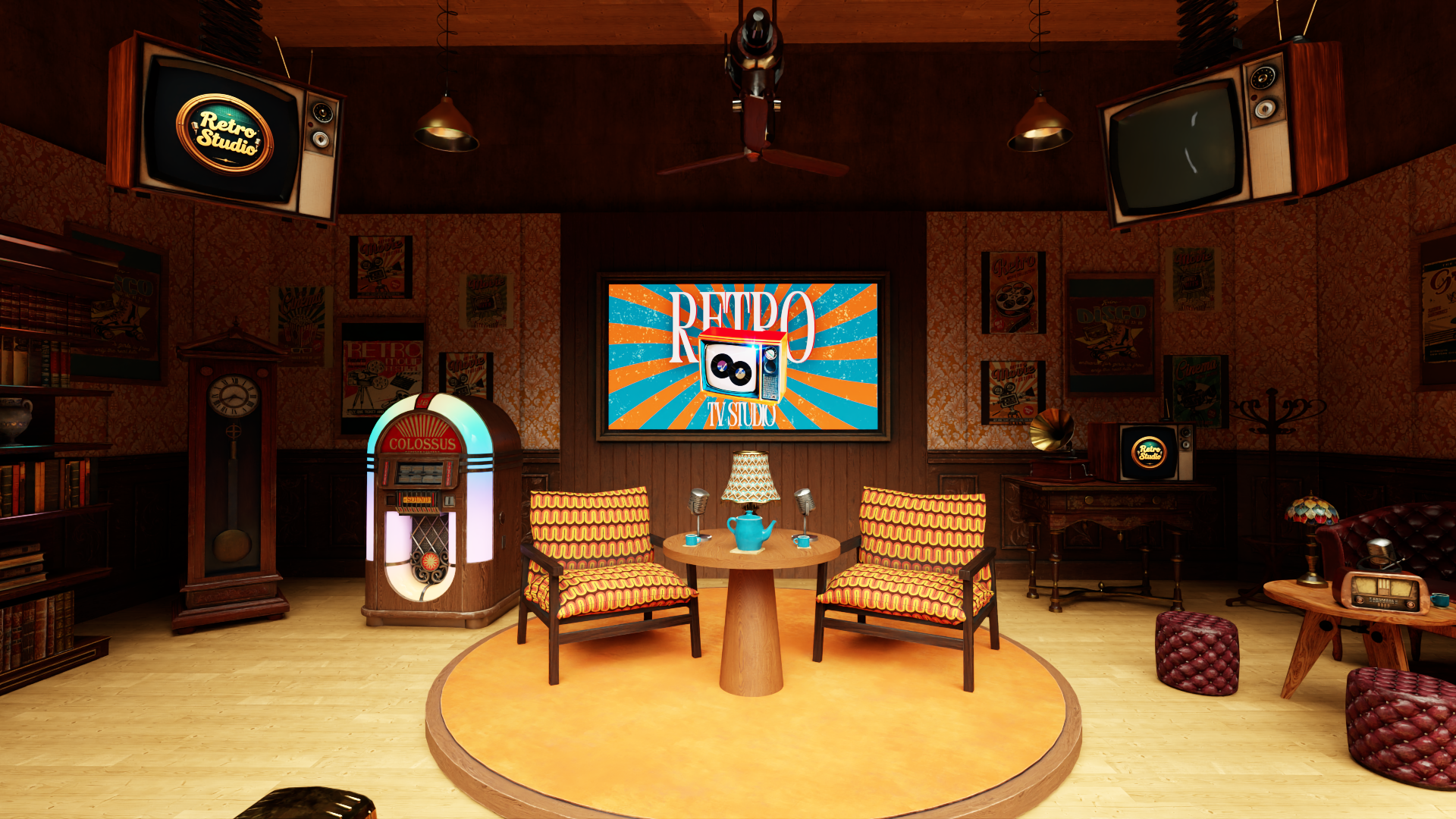 Retro TV Studio 2