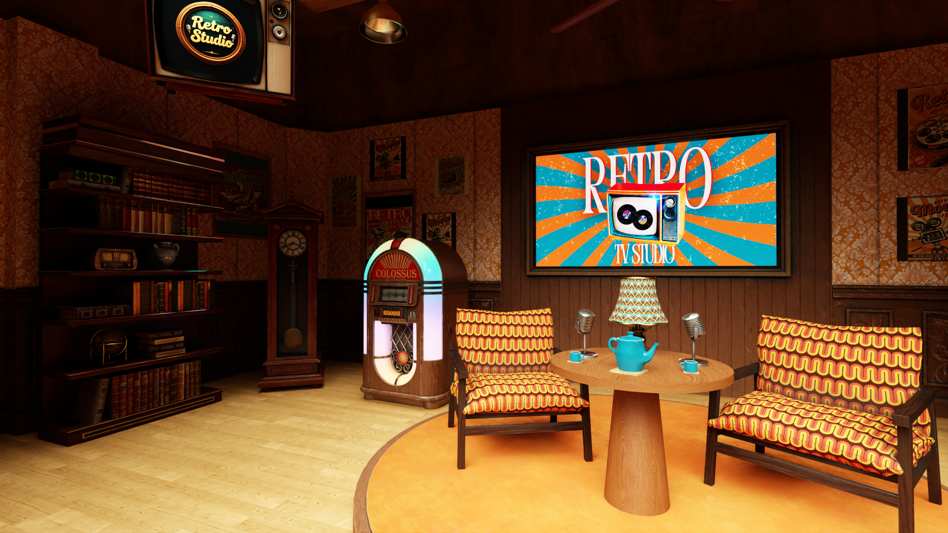 Retro TV Studio 2
