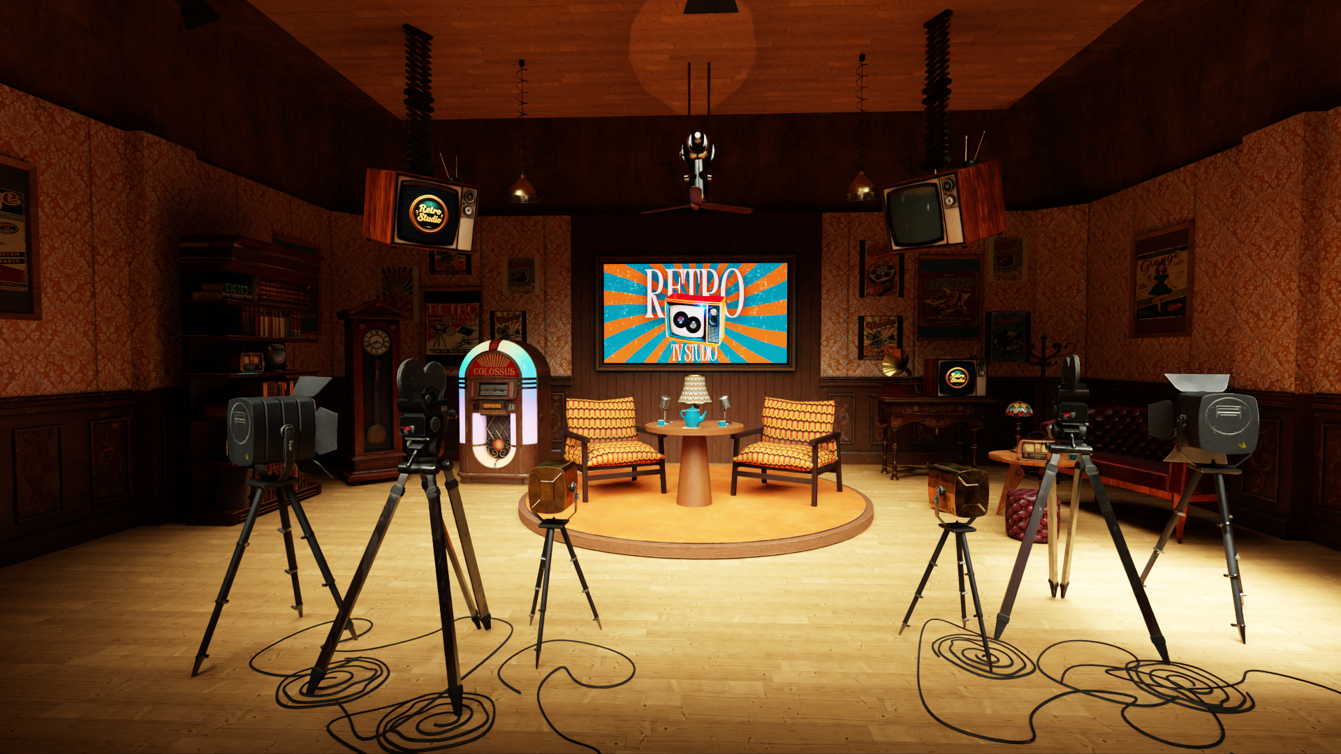 Retro TV Studio 2
