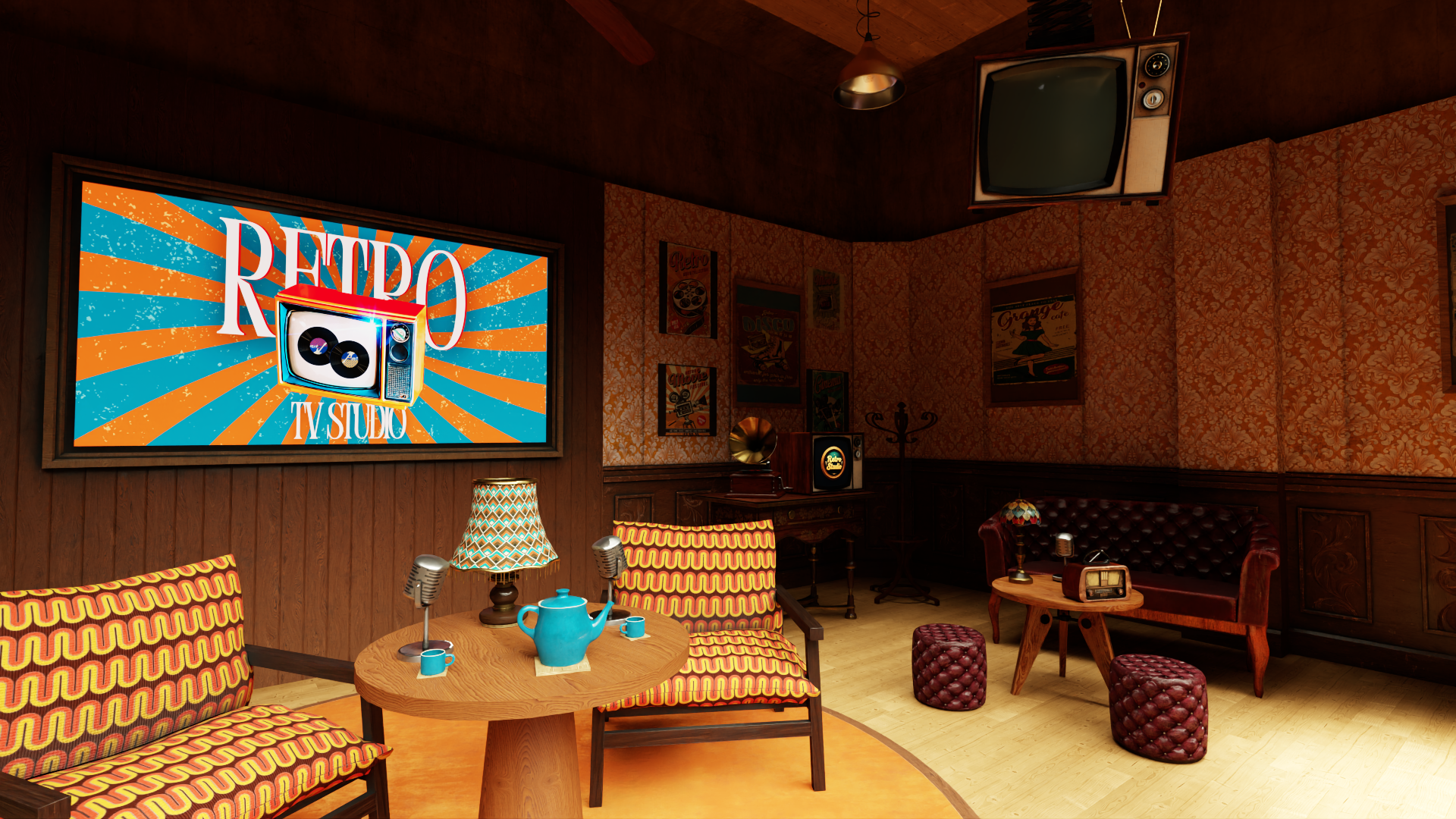 Retro TV Studio 2