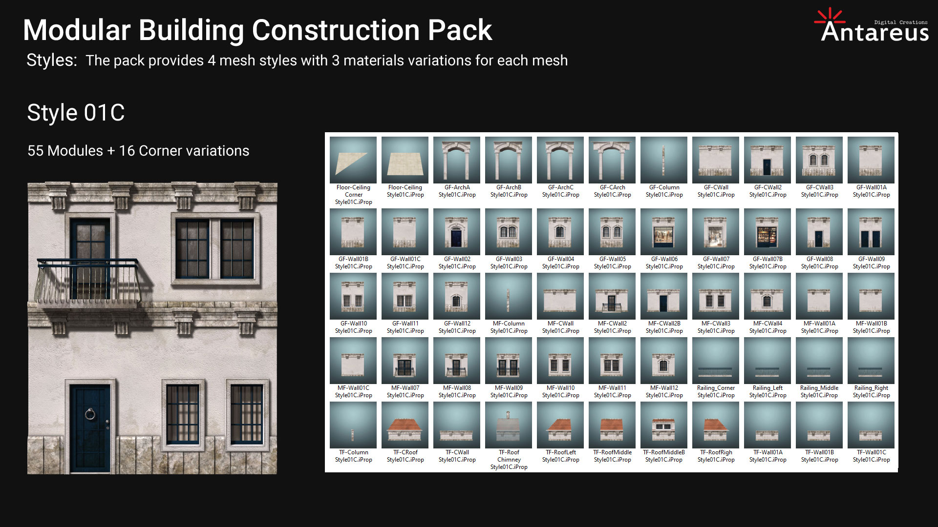 Modular Building Construction Elements
