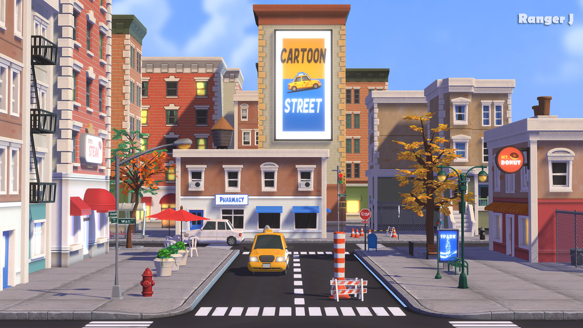 Cartoon Street