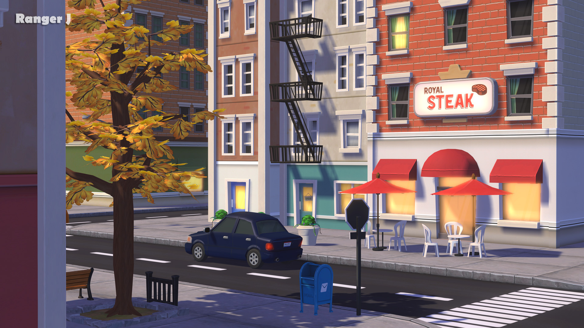 Cartoon Street